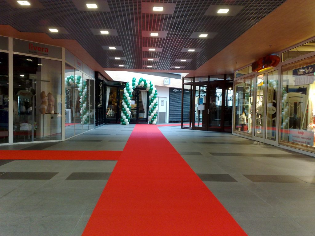 Rode loper per m2 - Rooijakkers Party & Events